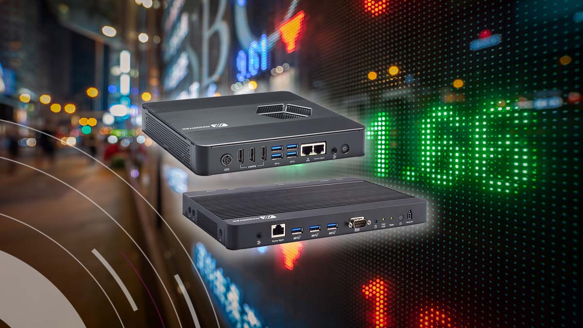 Digital Signage Lösungen mit Ryarc - AXIOMTEK DEUTSCHLAND GmbH