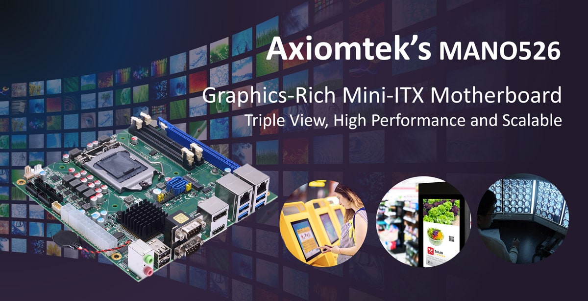 Infotainment durch ITX-Motherboard- AXIOMTEK DEUTSCHLAND GmbH